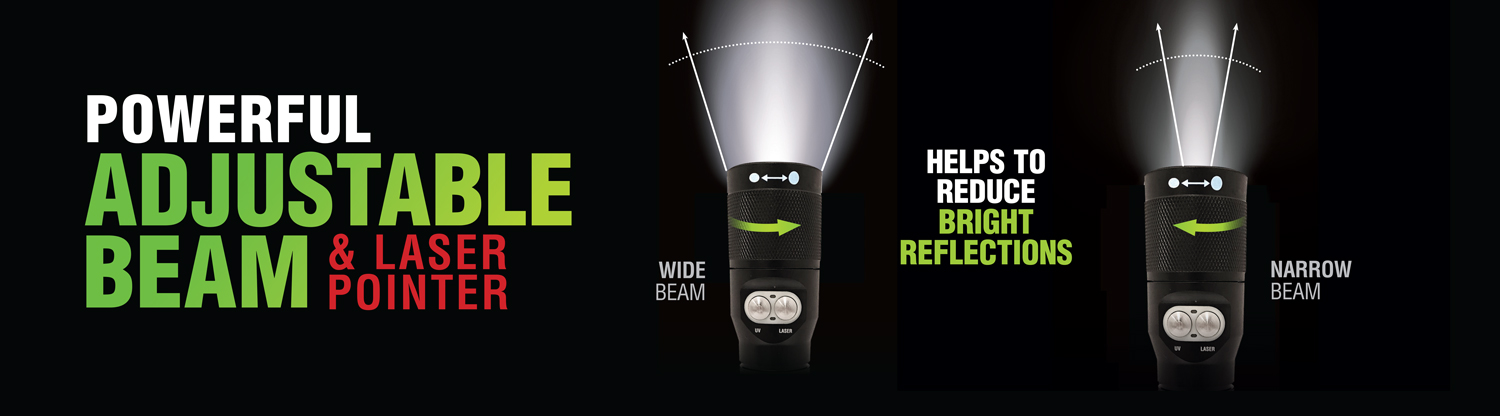 LeakTracker PLUS Series UV LED Leak Detection Flashlight - Spectroline